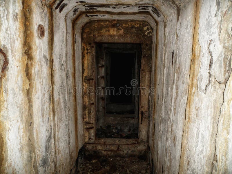 Abandoned Factory Emergency Exit Stock Photo - Image of tubing ...