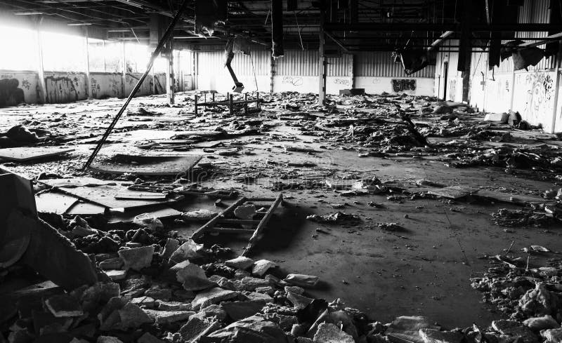 Burned Down Factory Stock Photos - Free & Royalty-Free Stock Photos ...
