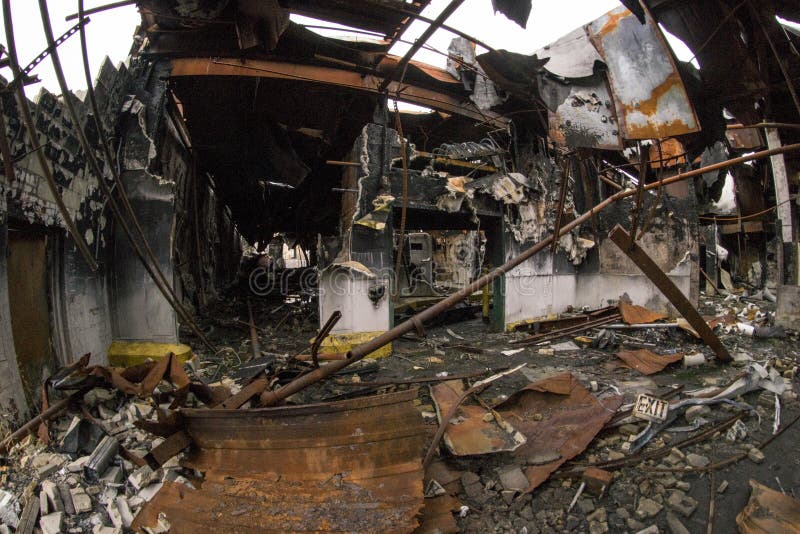 Abandoned Factory stock image. Image of grungy, grime - 65255597