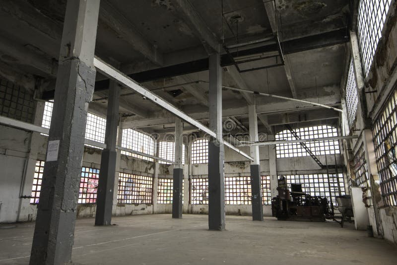 Abandoned Factory Room editorial image. Image of aged - 288298280