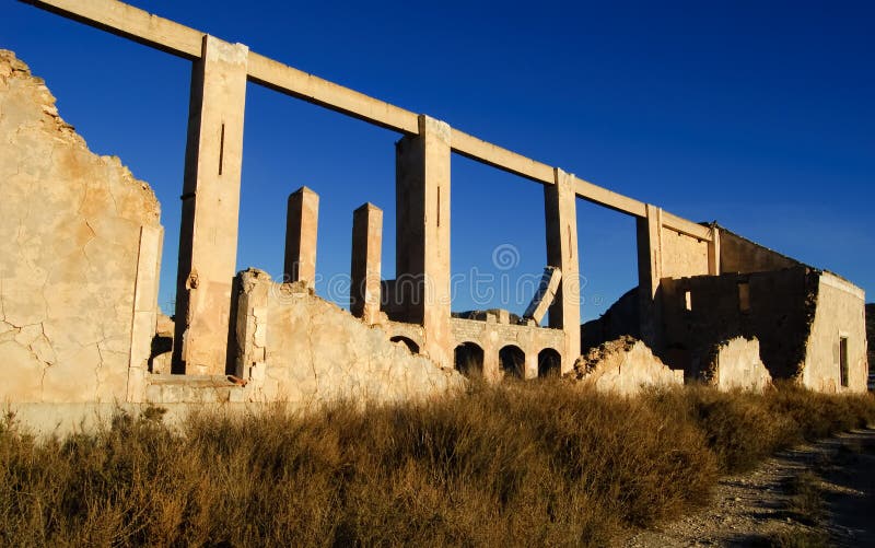 Abandoned Factory - Rural Industry Stock Image - Image of exterior ...