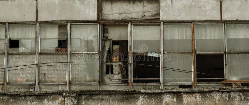 Abandoned Factory Warehouse Stock Photo - Image of factory, abandon ...