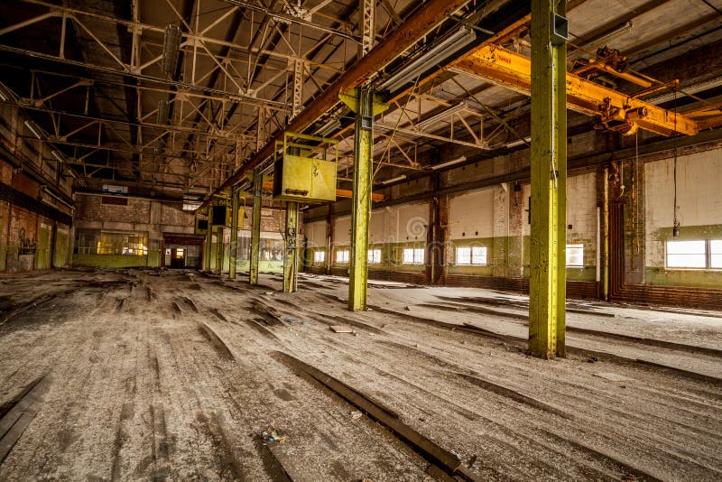 Abandoned factory stock image. Image of barbra, broken - 91854291