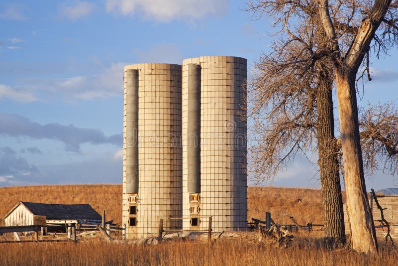 Old Abandoned Farm House on Colorado Prairie Stock Photo - Image of ...