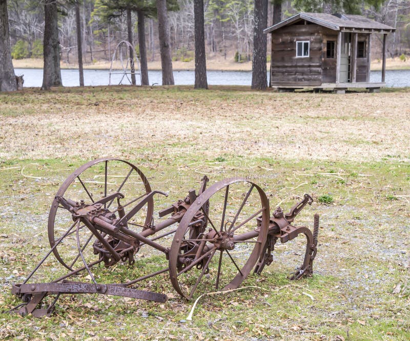 Abandoned Farm Equiptment stock image. Image of aged - 39111937