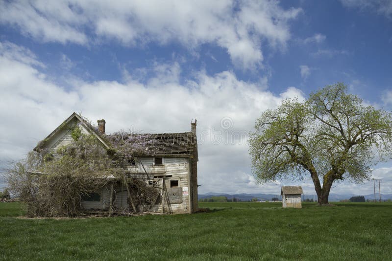 Abandoned Farm House stock image. Image of exterior, america - 24708025