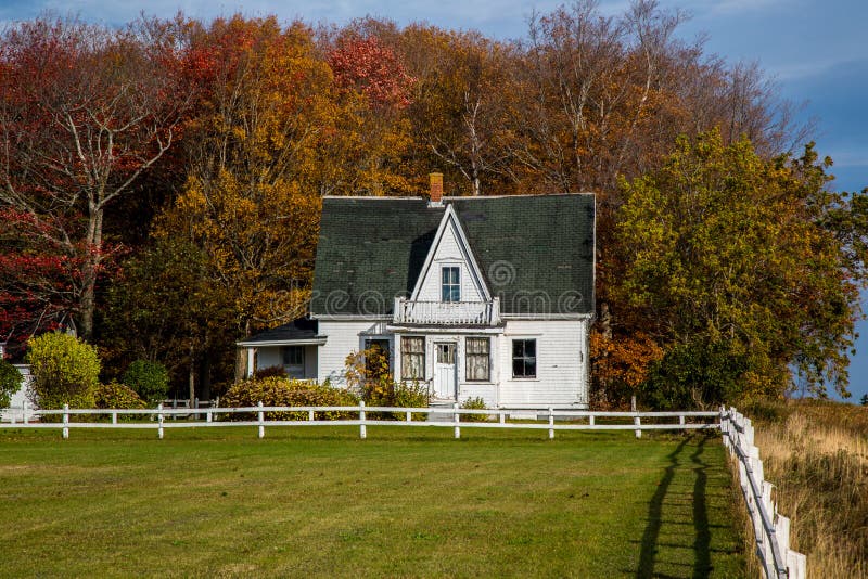 Abandoned Farmhouse stock image. Image of trees, grunge - 44238291