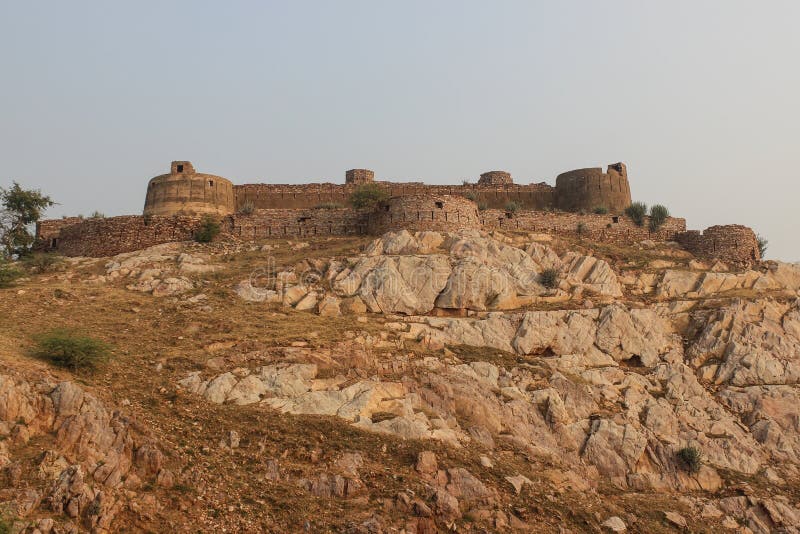 Abandoned fort stock image. Image of rocks, mountains - 66135203