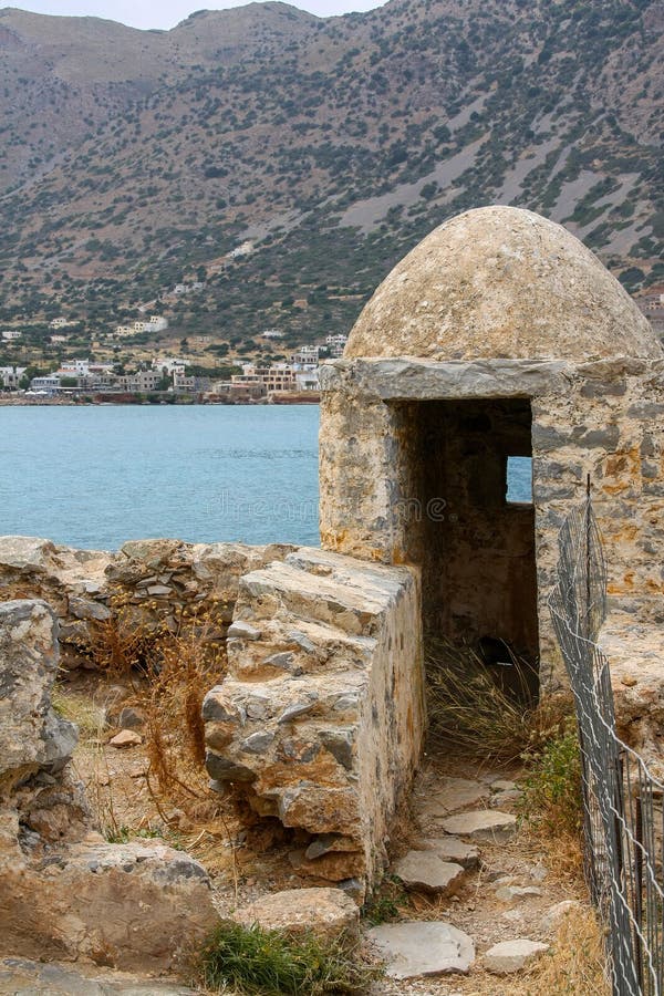 The abandoned fort stock photo. Image of scenic, crete - 93822940