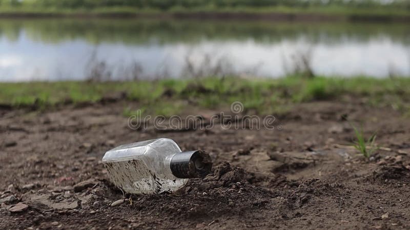 Abandoned Garbage in Nature. Environmental Damage Caused by Garbage ...