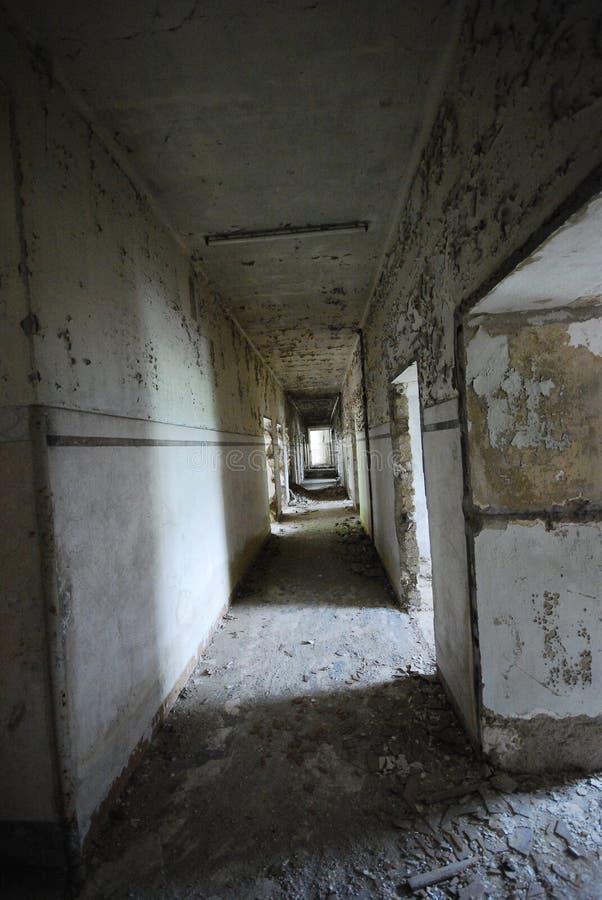 Abandoned hall stock image. Image of destroyed, unoccupied - 2586085