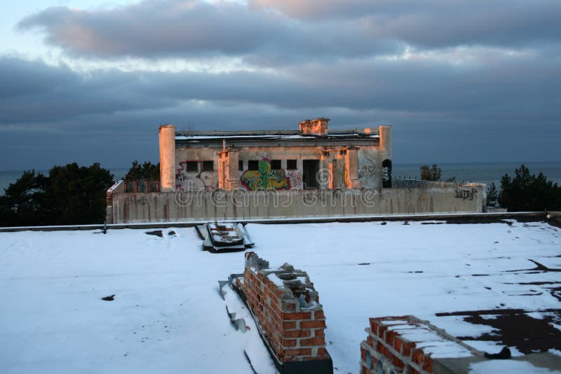 Abandoned Hotel stock photo. Image of devastation, threat - 46441646