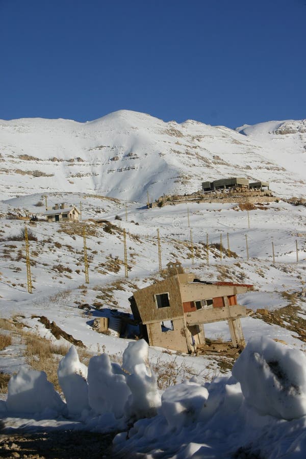 Abandoned House stock image. Image of evergreen, bombed - 66077775
