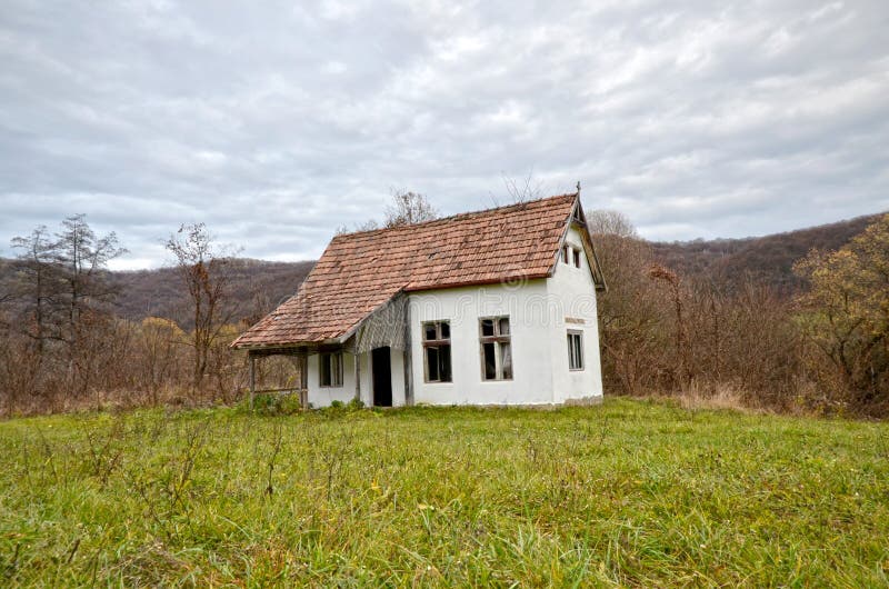 Abandoned house stock image. Image of house, architecture - 36329573