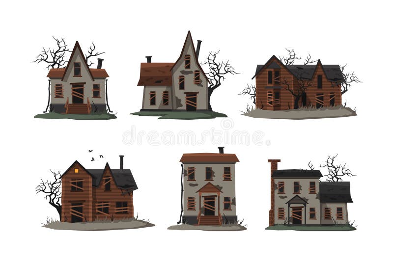 Neglected Facade Stock Illustrations – 486 Neglected Facade Stock ...