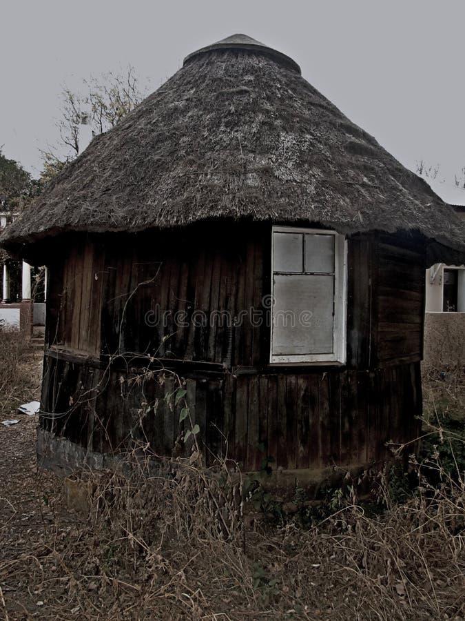 Abandoned hut Brown black stock photo. Image of black - 150446856