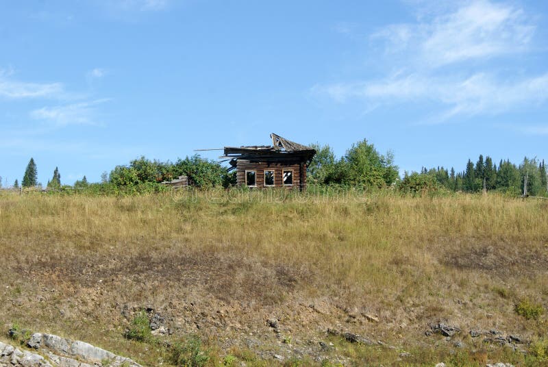 Abandoned hut stock image. Image of wooden, dwelling - 102145183