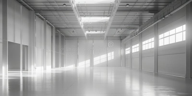 Abandoned Industrial Building with No Signs of Life or Activity Stock ...