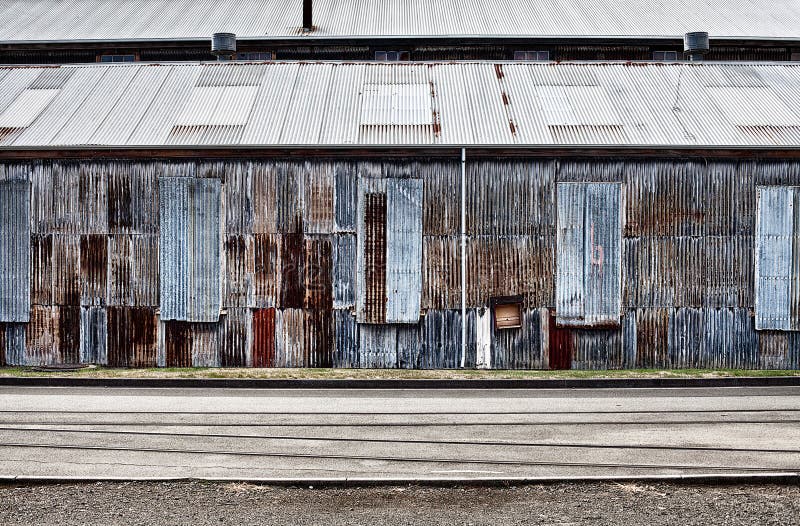 Abandoned Industrial Buildings Stock Photo - Image of tasmania ...