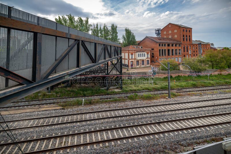 Old Abandoned Factory in Old Europe Stock Image - Image of monastery ...
