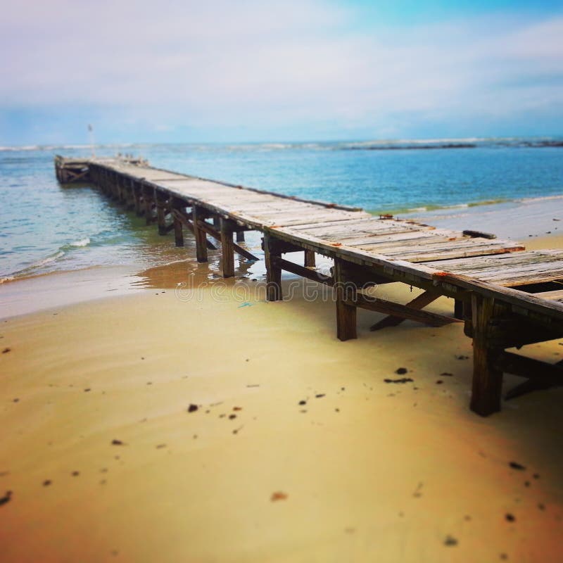 Abandoned jetty stock photo. Image of cape, abandoned - 42909744
