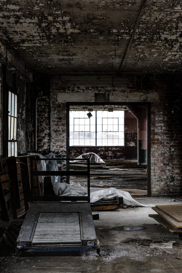 Abandoned Lace Factory - Scranton, Pennsylvania Stock Photo - Image of ...