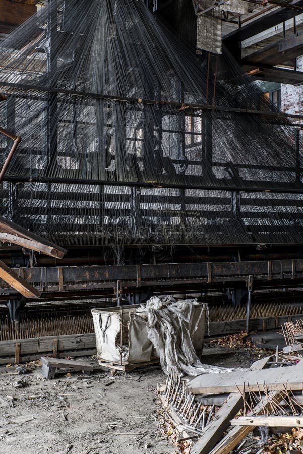 Abandoned Lace Factory - Scranton, Pennsylvania Stock Image - Image of ...