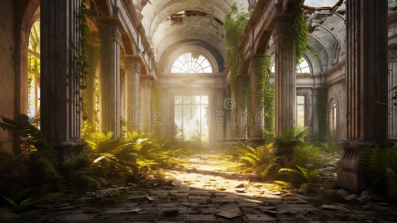 Generative AI, Echos of the Past: Capturing the Abandoned Beauty Stock ...