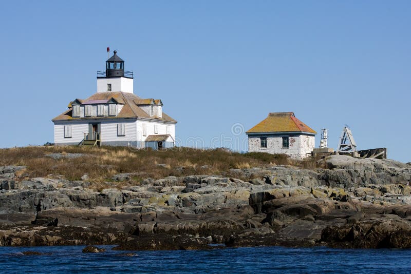 Abandoned Lighthouse stock image. Image of coastal, shoreline - 21701293