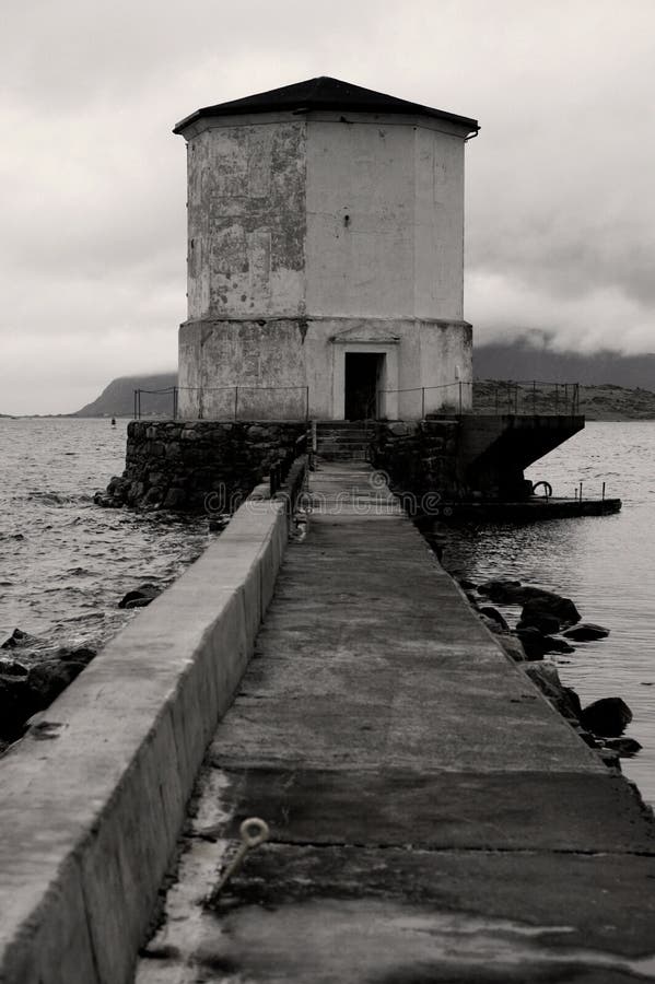 The Old, Abandoned Lighthouse of Sulina, Danube Delta Stock Photo ...