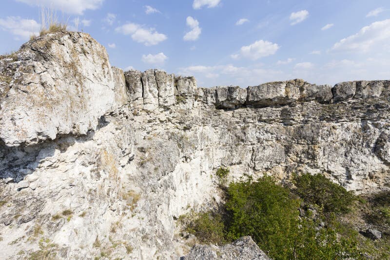 Abandoned lime pit stock photo. Image of whitewash, countryside - 176582482