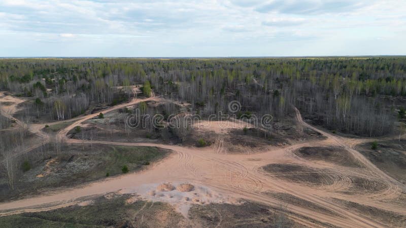 Abandoned Military Training Ground in Belarus Stock Footage - Video of ...