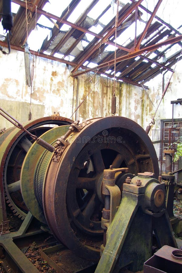 Abandoned mine building stock photo. Image of overgrown - 1451162