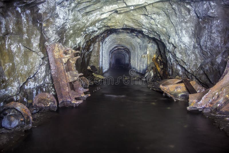 Abandoned Mine stock photo. Image of deep, russia, inside - 78630742