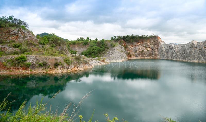 Abandoned Mine - Damaged Landscape Stock Photo - Image of coal, damage ...
