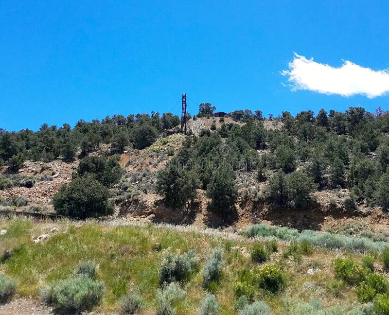 Abandoned Mine in Manhattan, NV Stock Image - Image of town, trip: 94925879