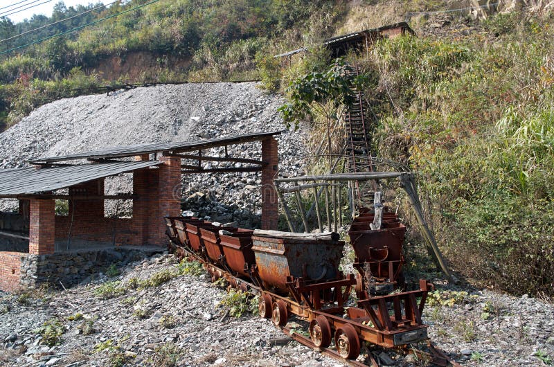 Abandoned mine stock photo. Image of coal, plant, building - 29700404