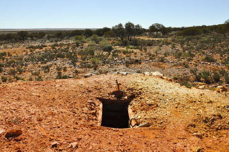 Abandoned Mine Shaft stock photo. Image of rock, abandoned - 98974000