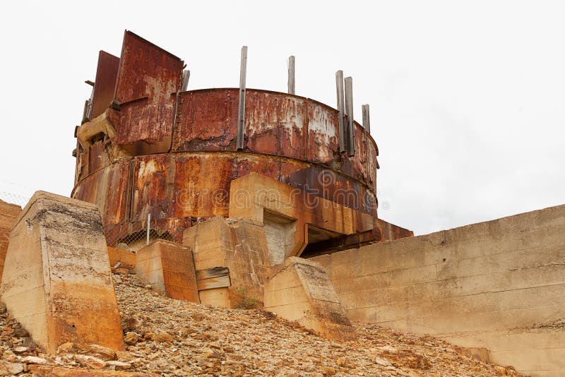 Abandoned Mine Site stock photo. Image of heavy, mining - 25924070