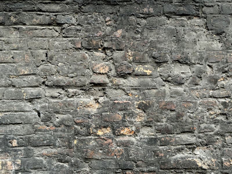 Abandoned Old Concrete Brick Wall Texture Stock Photo - Image of stone ...