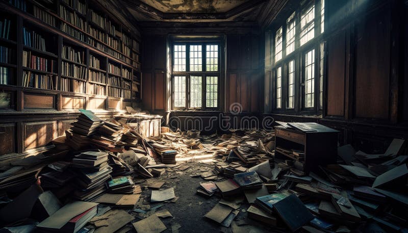 Library Spooky Stock Illustrations – 441 Library Spooky Stock ...