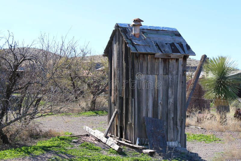Abandoned Outhouse Farm Shed Shack Stock Image - Image of bathroom ...