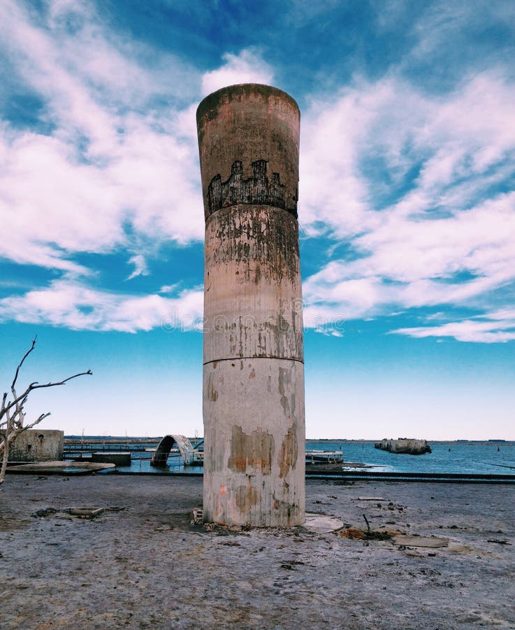 Abandoned Place in Buenos Aires Stock Photo - Image of tower, monolith ...