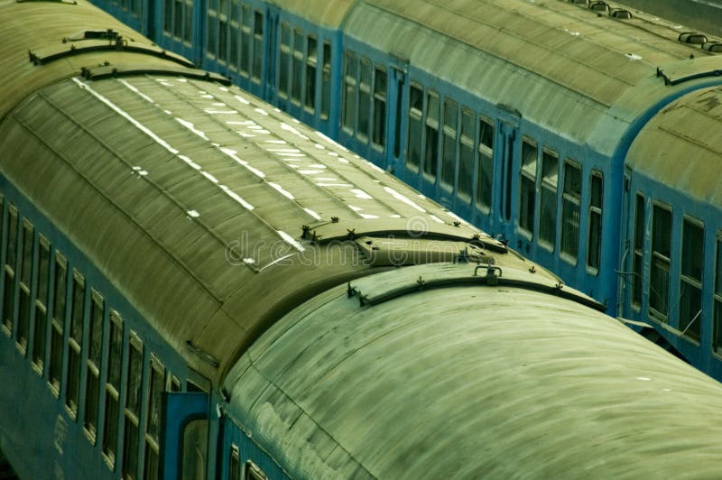Abandoned Rail Cars stock photo. Image of abandon, damaged - 1750510