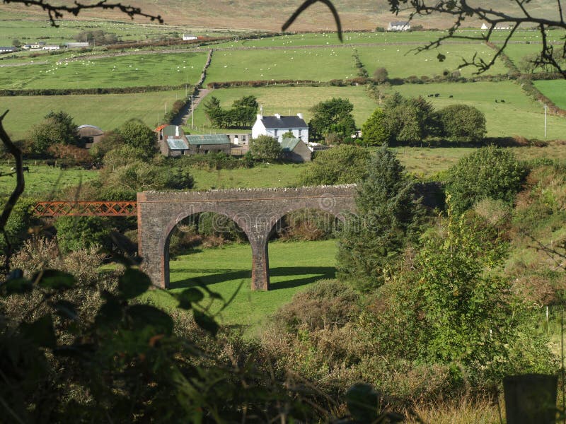 Abandoned railway bridge stock image. Image of dingle - 49593843