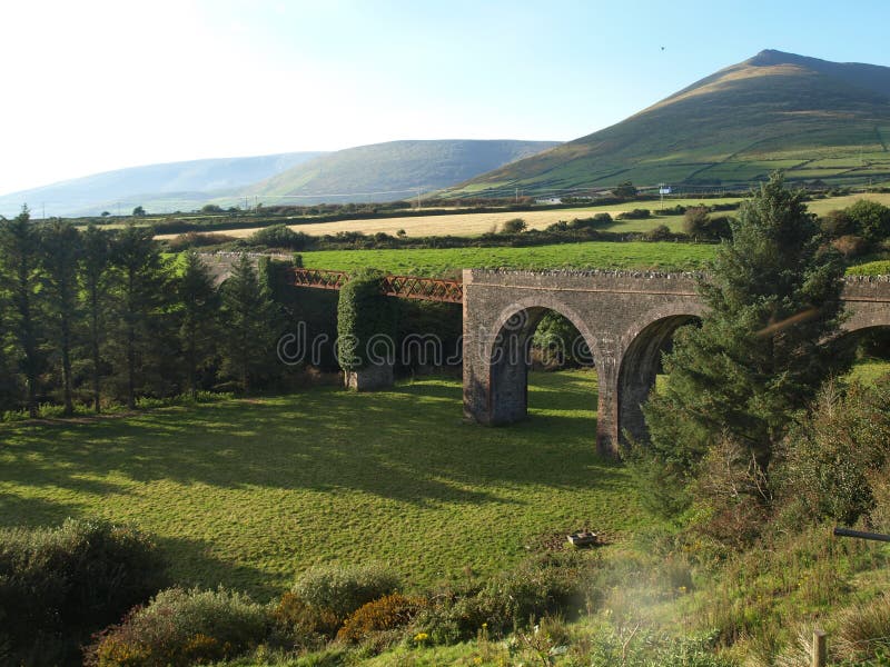Abandoned railway bridge stock image. Image of ireland - 49593463