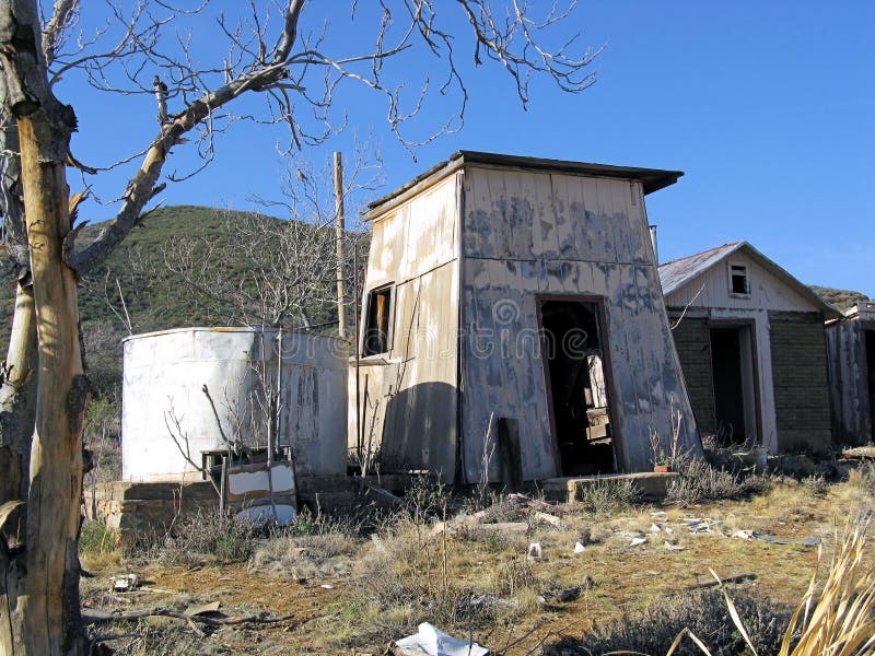 Old Ranch Buildings in Western Nevada Stock Image - Image of abandoned ...