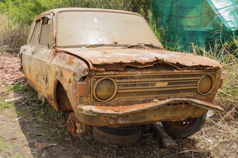 Abandoned Jalopy stock photo. Image of jalopy, rusted - 73657040
