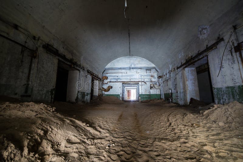 Abandoned and Rusty Old Soviet Bunker Warehouse of Nuclear Warheads ...