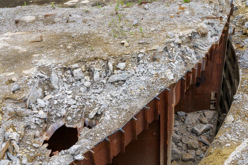 Abandoned Secret Nuclear Bunker. Cold War Command Post, Object 1180 ...